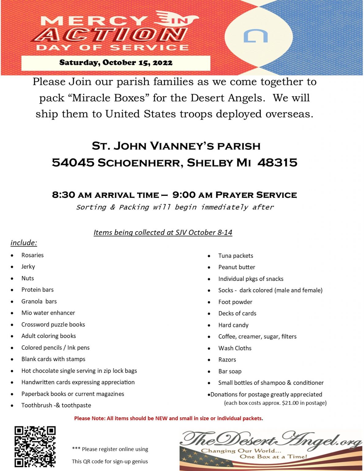 Mercy in Action – St. John Vianney Catholic Church