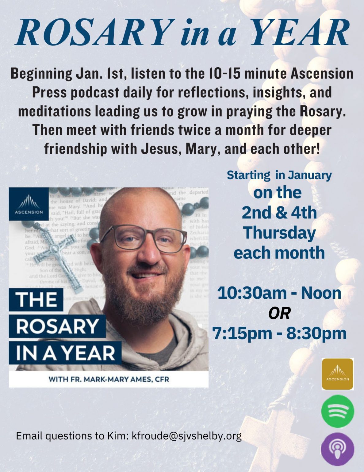 Rosary in a Year – St. John Vianney Catholic Church